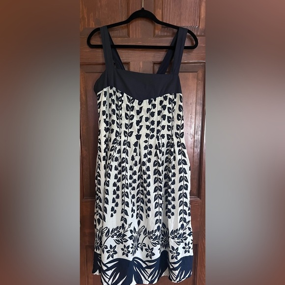 Aryeh | Dresses | Aryeh Blue White Midi Dress | Poshmark